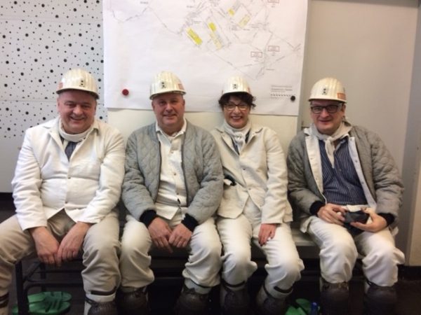 Grubenfahrt ein Jahr vor dem Ende des Steinkohlenbergbaus › Michael Gerdes MdB