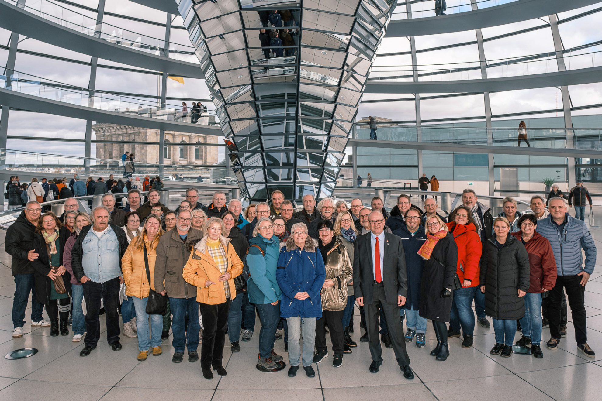 MdB Gerdes begrüßt Besucher aus Bottrop, Gladbeck und Dorsten in Berlin › Michael Gerdes MdB